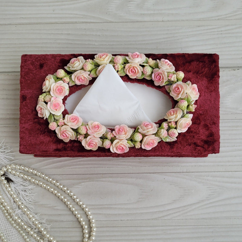 Velvet Red Tissue Box – The ASF Shop